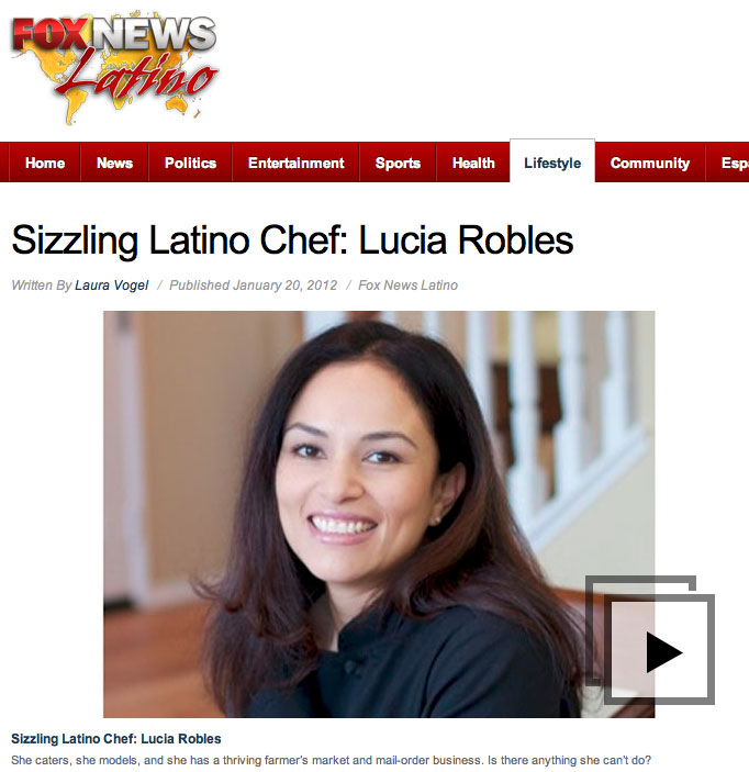 Chef Lucia Featured on Fox News